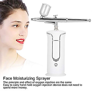 Professional Oxygen Facial Machine, Portable Water Oxygen Sprayer, Face Skin Moisturizing Handheld Oxygen Injection Machine, Water Oxygen Airbrush