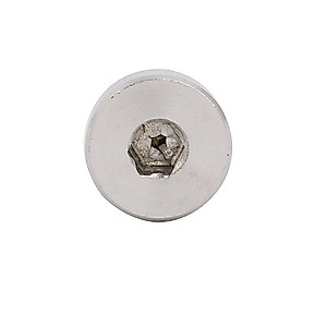 uxcell 304 Stainless Steel Hex Socket Shoulder Bolt 10mm Shoulder Dia 12mm Shoulder Length M8 Thread 5pcs