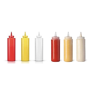 Simpli-Magic 79240 Large Squeeze Bottles, 6 Pack