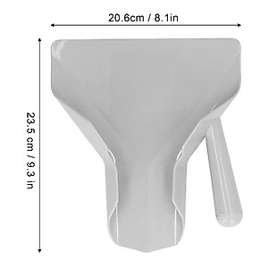 Cooking Spatulas, Kitchen Spatulas, French Fries Shovel Food Grade Household Non Slip Right Handle French Fries Spatula French Fry Bagger Scoop Kitchen Utensils