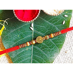 Tree of Life Rakhi for Brother Multicolor Beautiful & Fancy Designer Thread Raksha Bandhan Rakhi for Loving Brother Bhai RURAKH005
