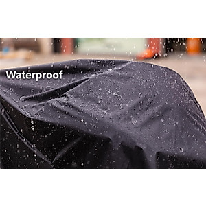 Wrypun Motorcycle Cover for Honda Goldwing 1100 1200 1500 1800 XXXL Outdoor Black+Red