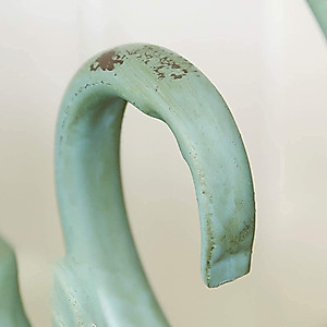 Garden Benches , Patio Bench Park Bench Outdoor Conversation Couch, Retro Wrought Iron Courtyard Stool, Outdoor Terrace Garden Metal Bench, Birdcage- Shaped Porch Decoration Chair (Size : Single Chair