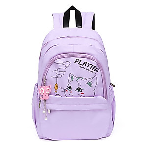 Backpack for Girls Elementary Middle School Book Bag Backpack for Teenage Girls