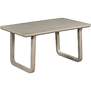 GLORHOME 6-Piece Retro-Style Set Table, 4 Upholstered Chairs & Bench | Foam-Covered Seat Backs & Cushions | Ideal for Dining Room | Light Khaki+Beige