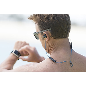 H2O Audio Waterproof Bluetooth Wireless Headphones APTX Audio Stereo Headset in-Ear Workout Earphones Earbuds Built-in Mic for iPhone Samsung Android Smart Watch (not Recommended for Swimming)