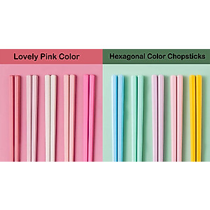 10 Pairs Reusable Chopstick Helpers Dishwasher Safe Training Chop sticks Adult Practice Chopsticks Beginners Right Left Handed Chinese Sticks Learning Chopsticks Holder with Clip Trainer