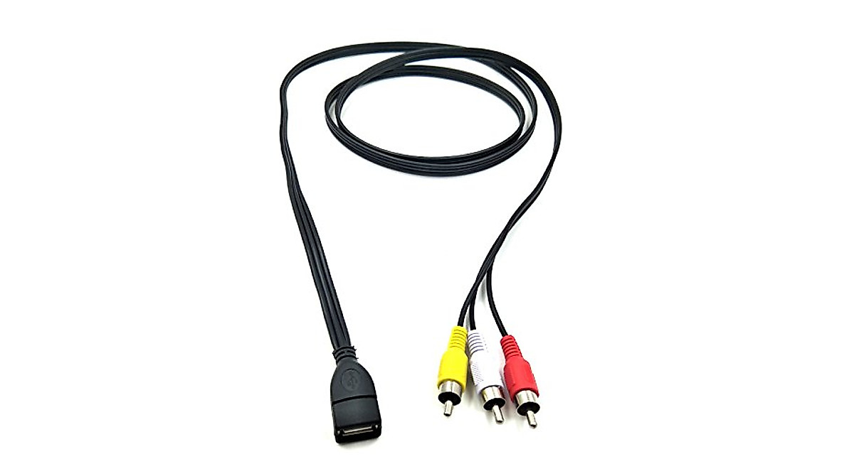 Duttek USB to RCA Cable - Convert Analog Video to USB Easily