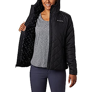 Columbia Women's Copper Crest Hooded Jacket, Black, Small