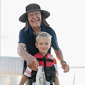 Double Couple Sun Hats for Men Women Fishing Hat UPF 50+ Breathable Waterproof Wide Brim Hat