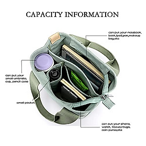 Tote Bag Women Small Satchel Bag Stylish Tote Handbag Mini Canvas Hobo Bag Fashion Shoulder Bag Crossbody Bag Travel Bags (#1 Black, One Size)