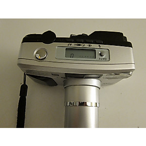 Pentax IQ Zoom 145 M Super Quartz Date 35mm Camera (wood grip)