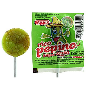 Alteno Super Pepino (Cucumber) with Chili Lollipop (40Piece)
