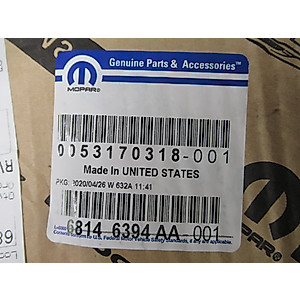 2011-2021 Dodge Grand Caravan Front Grille Dodge Nameplate New Mopar OEM