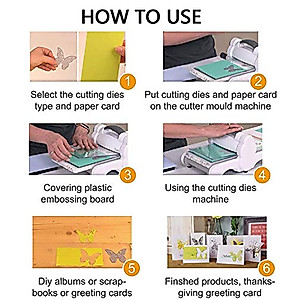 Sunflower Frame Metal Cutting Dies Stencil Template Molds, Embossing Tool Die Cuts for Card Making Album Paper Scrapbooking DIY Décor Dies Craft