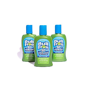Bullfrog Quik Gel Sunscreen SPF 50 | Oxybenzone & Octinoxate Free | Broad Spectrum Moisturizing UVA/UVB, 5oz, 3 pack…