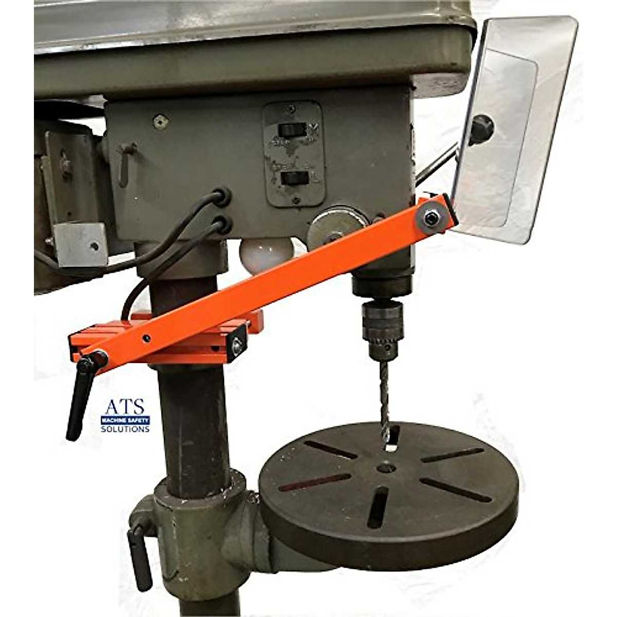 ATS Safety, Drill Press Guard - Econ-Series Drill Press Accessories, Part # DPG-ES1