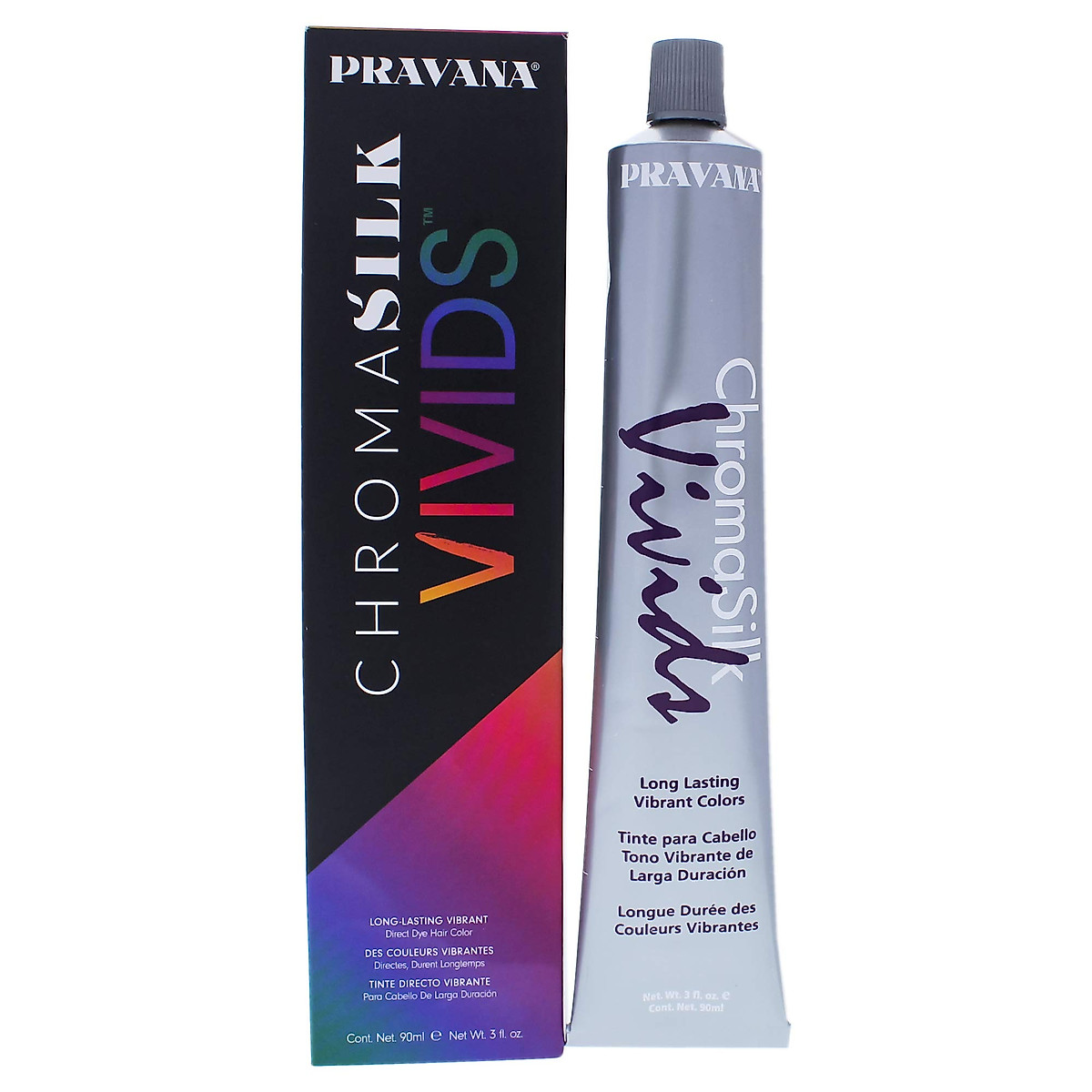 Pravana Chromasilk Vivids Long-lasting Vibrant Color - Pink, 3 Ounces