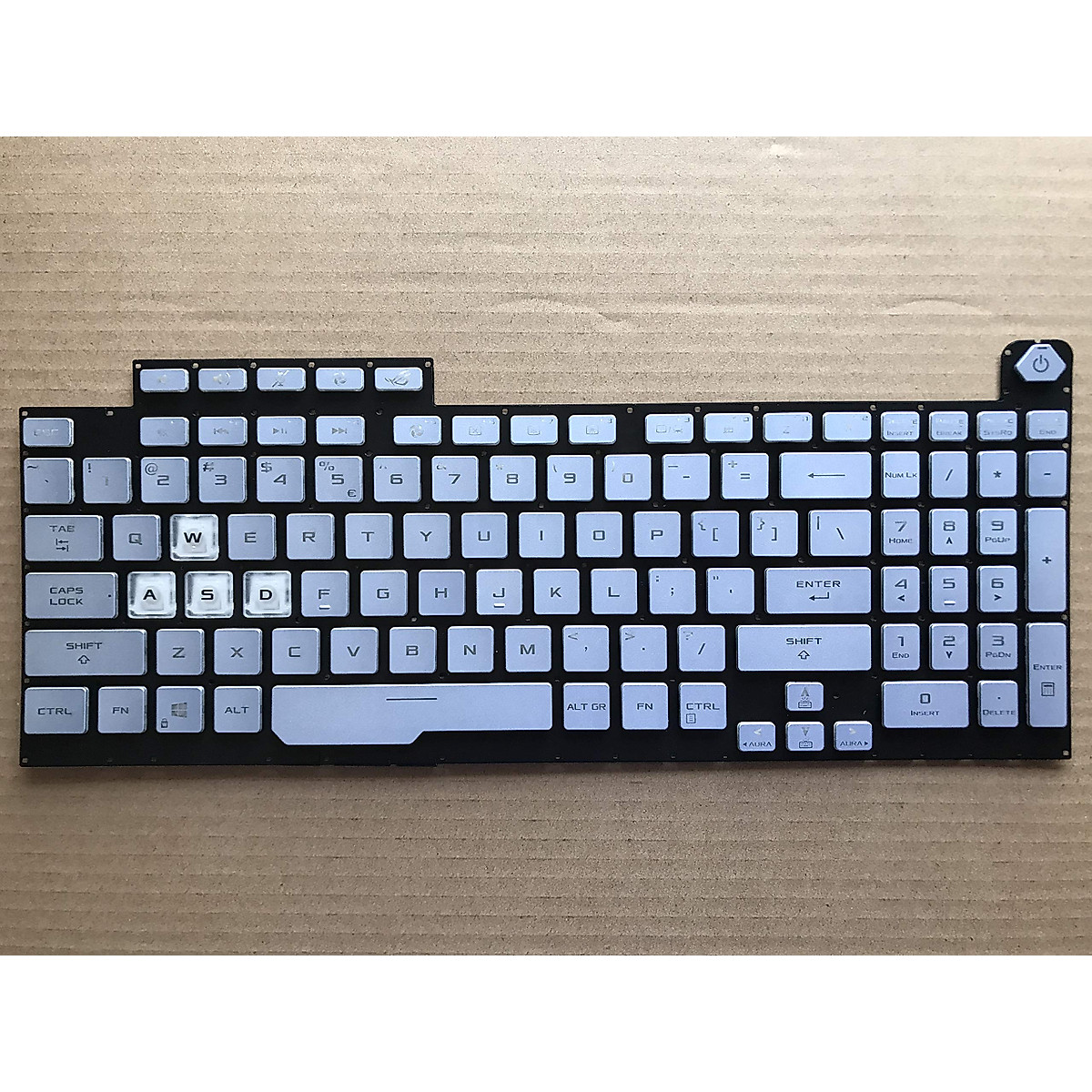 Original New for ASUS ROG Strix Scar III G731GT G731GU Gaming Laptop RGB Keyboard US Backlit