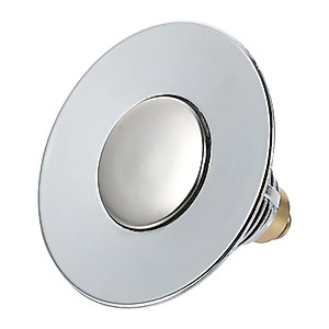 Hemobllo Wash Basin Drainer Filter Water Bathtub Strainer Wash Basin Press Plugs Bathroom Drain Bounce Drain Plug Drain Stoppers Kitchen Sink Drainer Plug Blush Abs Plating Body Washbasin