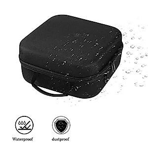 AiliveSun [Face respirator case] Hard Protective Travel Case for 3M Full Facepiece Reusable 6700 6800 6900 [Black]