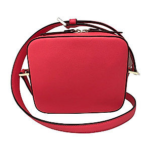 Kate Spade New York Leather Newbury Lane Cammie Crossbody Shoulder Bag, Watermelon Gelato