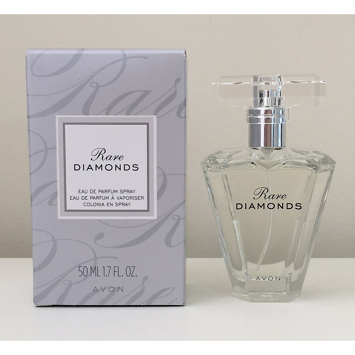 AVON RARE DIAMONDS EAU DE PARFUM 1.7 FL OZ IN A BEAUTIFUL NEW BOTTLE