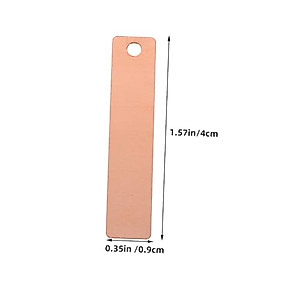 PLAFOPE 1 Set Battery Electrode Sheet Batteries DIY Fruit Battery Materials Zinc Electrode Strip Anode for Zinc Plating Zinc Strip Experiment Supplies Anode for Zinc Electroplating Copper