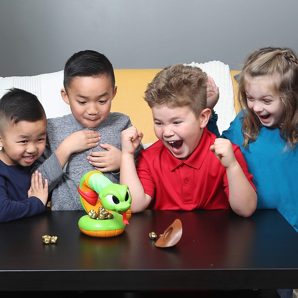 Rattlesnake Jake - Get The Gold Before He Strikes! Game - Includes A Fun Colorful 24pc Puzzle by Goliath