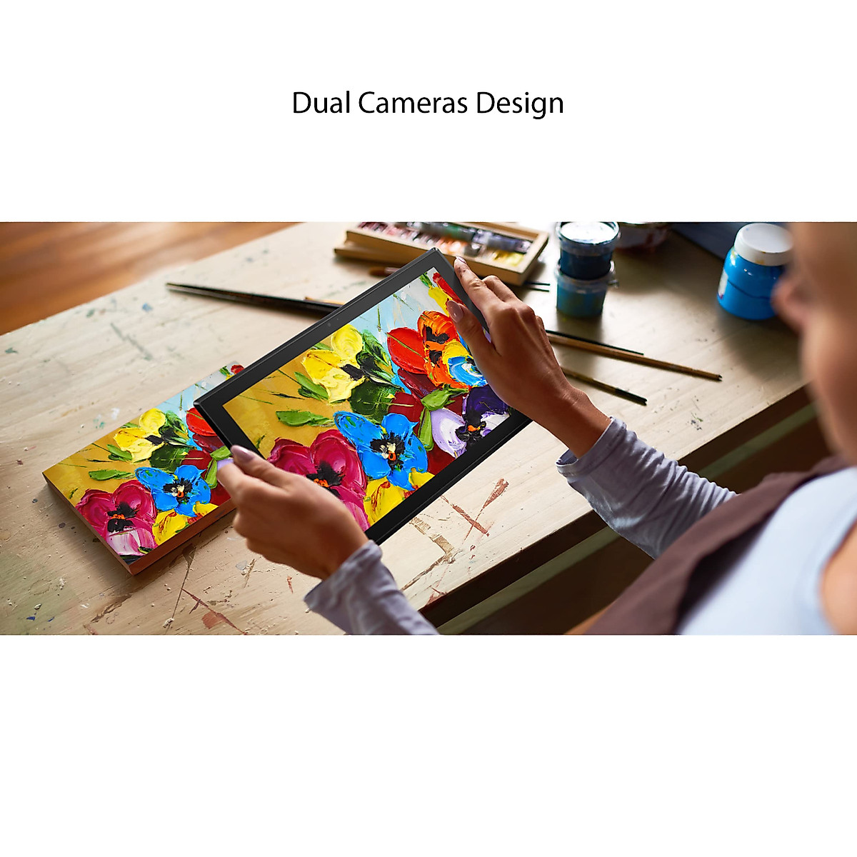 ASUS ExpertBook B3 Detachable -Laptop, 10.5” WUXGA 16:10 Touchscreen,Qualcomm Snapdragon 7c Gen 2, 4GB -RAM, 128GB eMMC, All-Day -Battery, Garaged -Stylus,Stand Cover,Windows 11 Pro,B3000DQ1A-XS24T