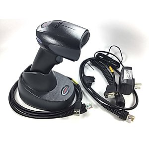 Honeywell Xenon 1902G-HD (High Density) Wireless Area-Imaging Barcode Scanner Kit (1D, 2D and PDF), Includes Cradle, Power Supply, RS232 Cable and USB Cord