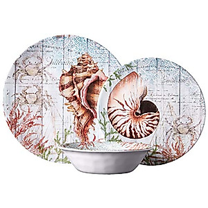 Certified International Sanibel Melamine 12 pc Dinnerware Set