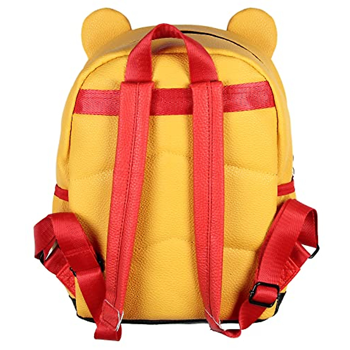 Disney Winnie The Pooh Hunny Lovin' Textured Faux Leather 3D Ears Mini Backpack