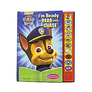 Paw Patrol - I'm Ready To Read with Chase Sound Book - Play-a-Sound - PI Kids