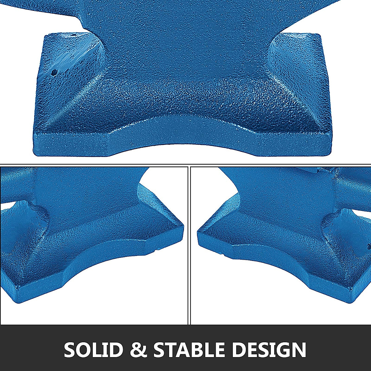 VEVOR Single Horn Anvil 24Lbs Cast Iron Anvil Blacksmith for Sale Forge Tools and Equipment Anvil Rugged Round Horn Anvil Blacksmith Jewelers Metalsmith Blacksmith Tool