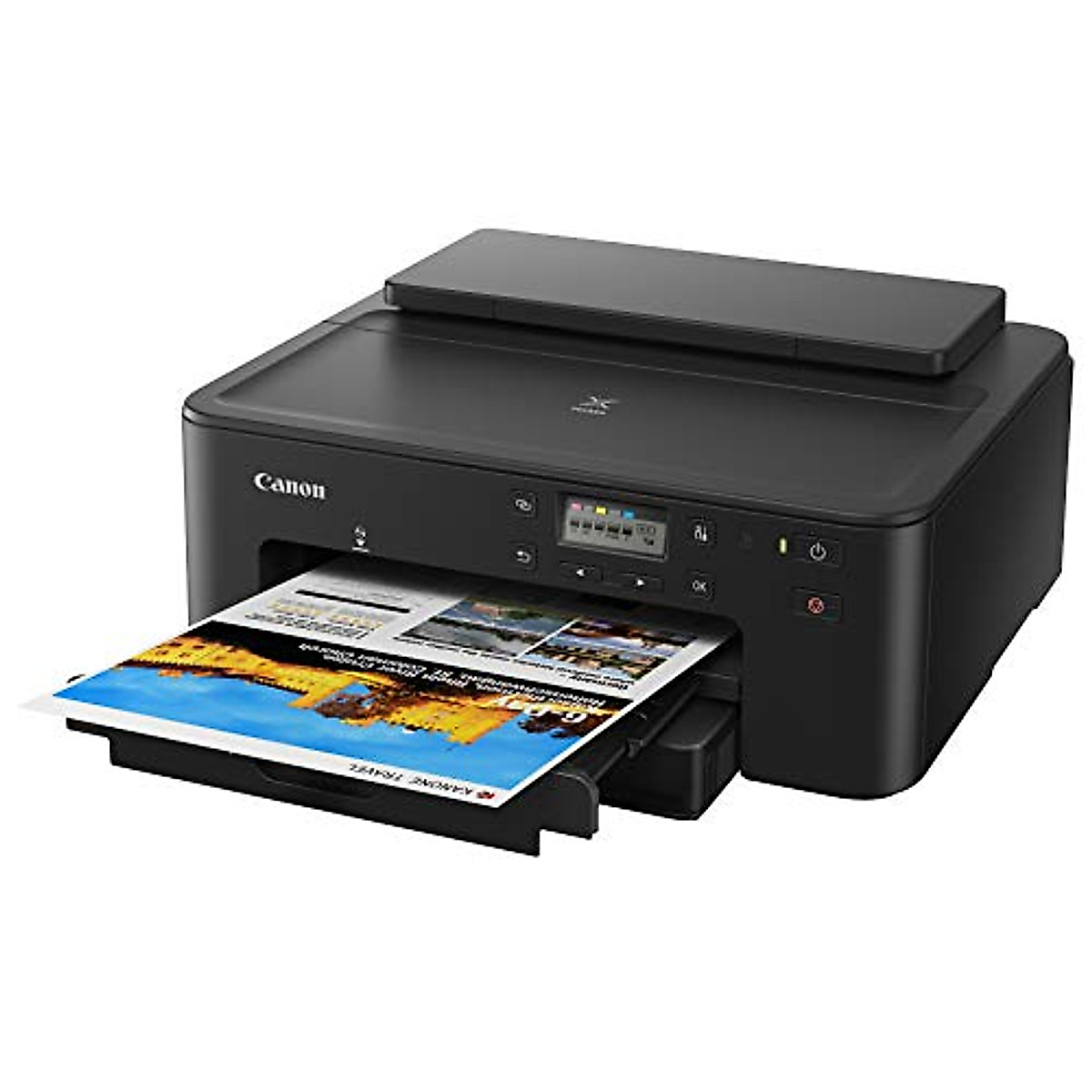Canon PIXMA TS702 Wireless Single Function Printer | Mobile Printing with AirPrint(R), Google Cloud Print, and Mopria(R) Print Service, Works with Alexa, Black, One Size