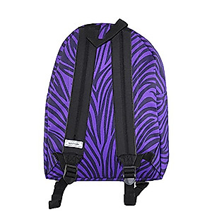 Outdoor Colorful Backpack (Purple Zebra)