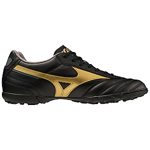 Mizuno Unisex Soccer, Black Gold Dark Shadow, 9 US Women