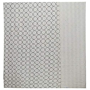 MAVISS HOMES Beautiful Indian Hand Block Printed Queen Kantha Quilt | Pure Cotton Vintage Kantha Quilt | Throw Blanket; Grey