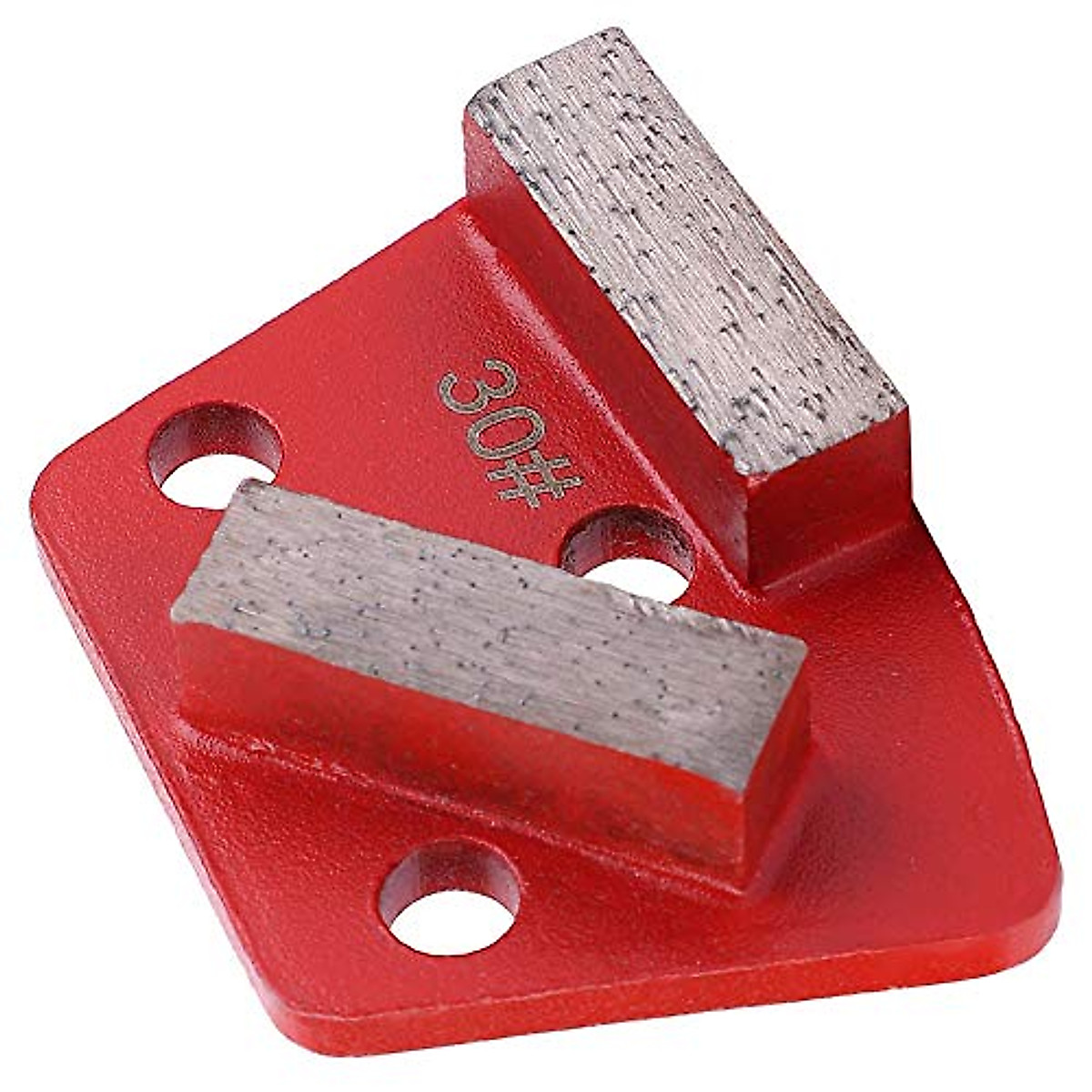 Sluffs Diamond Grinding Disc Pad,3PCS Trapezoid Diamond Floor Grinding Pad Disc Grit Metal Bond Scraper