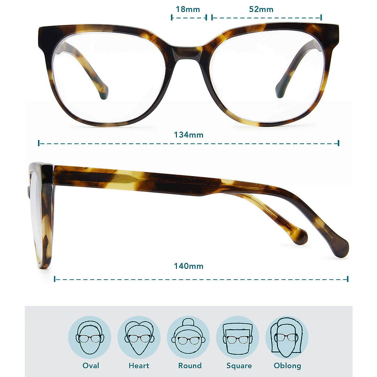 Felix Gray Kelvin Blue Light Glasses Whiskey Tortoise, Blue Light Blocking Glasses, Gaming Glasses, Computer Glasses