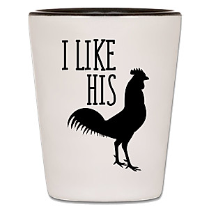 Couples Shot Glasses - Funny Valentine's Day Matching Set for Married Women & Men - Wedding, Engagement & Anniversary Party Supplies For Newlyweds