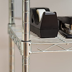 IRIS USA, Inc. USA WSU-3T-LD Wire Storage Unit 3-Shelves Silver