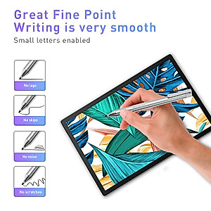 Digital Pen for Lenovo Touchscreen Laptop, Active Capacity Stylus Pen for Lenovo ThinkPad x1 Yoga Miix IdeaPad Flex 5/6 with 2048 Levels of Pressure