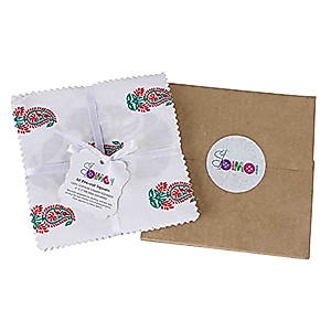 Print Precut 5-inch Cotton Fabric Quilting Squares Charm Pack DIY Patchwork Sewing Craft-