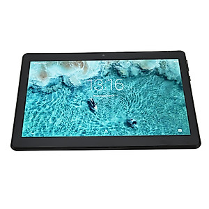 Tablet with HD Screen, Aluminum Alloy Tablet Computer, 5Ghz 10.1 Inch to Work (US Plug)