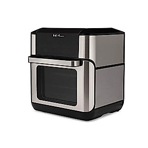 Instant Pot Vortex Pro 10 Quart Air Fryer, 9-in-1 Rotisserie and Convection Oven, Roast, Bake, Dehydrate and Warm, with EvenCrisp Technology, Free App with over 1900 Recipes, 1500W, Stainless Steel