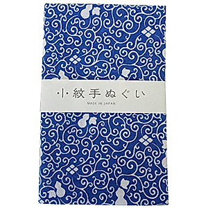 MIYAMOTO Japanese Traditional Towel Tenugui Small Pattern 5 type set Basic pattern-2 by KOMESICHI