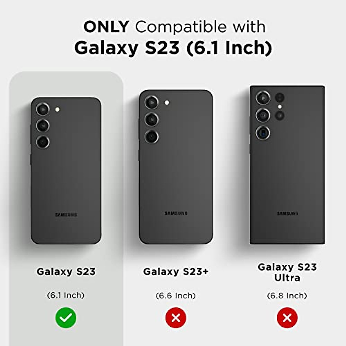 Case-Mate Samsung Galaxy S23 Case [3in1] w/FlexiShield Screen Protector & Camera Lens Protector [6.1"] [12FT Drop Protection] [Wireless Charging] Tough Clear Phone Case - Anti-Yellowing, Anti-Scratch