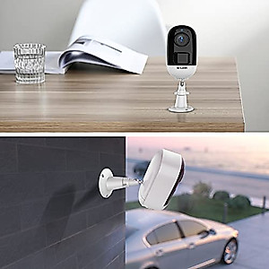 SOLIOM Security Camera Outdoor Wireless Battery Powered,1080P WiFi Indoor Home System with IP67 Waterproof,Night Vision,2-Way Audio,Siren Alarm,Motion Sensor,Schedulable Working Time B06